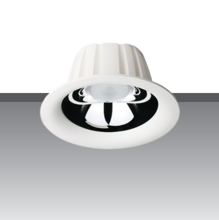 15W High lumen anti-glare downlight